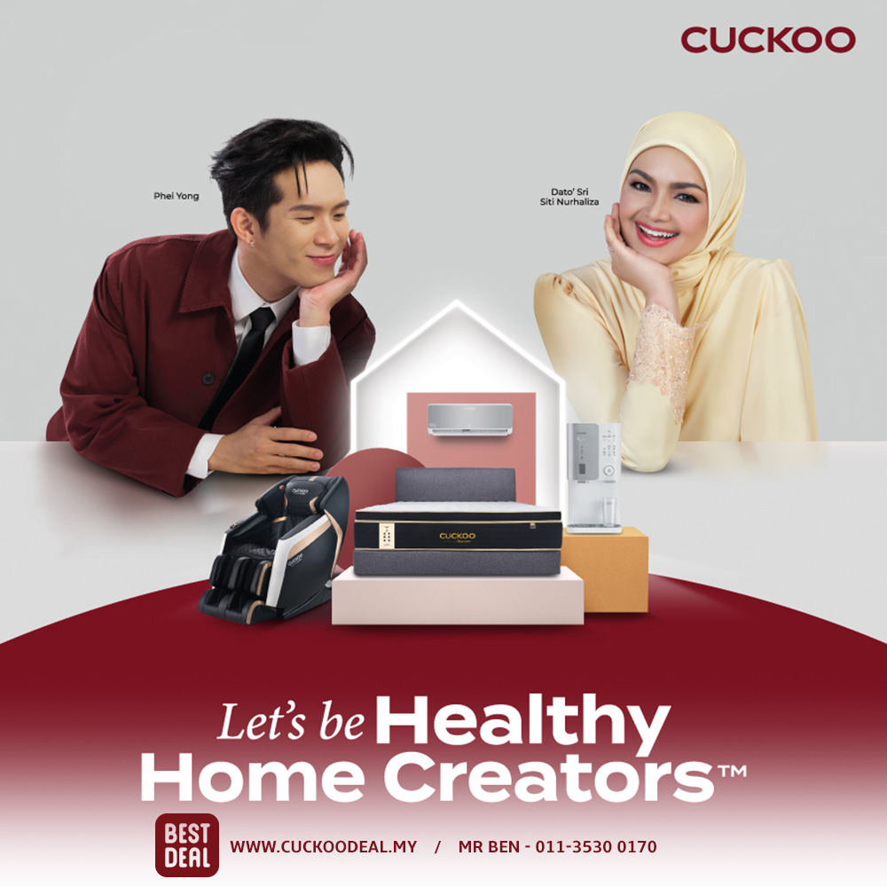 Cuckoo Sarawak – Water Purifier, Aircond & Home Wellness